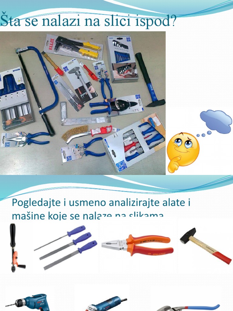 Alati I Mašine Za Obradu Metala | PDF