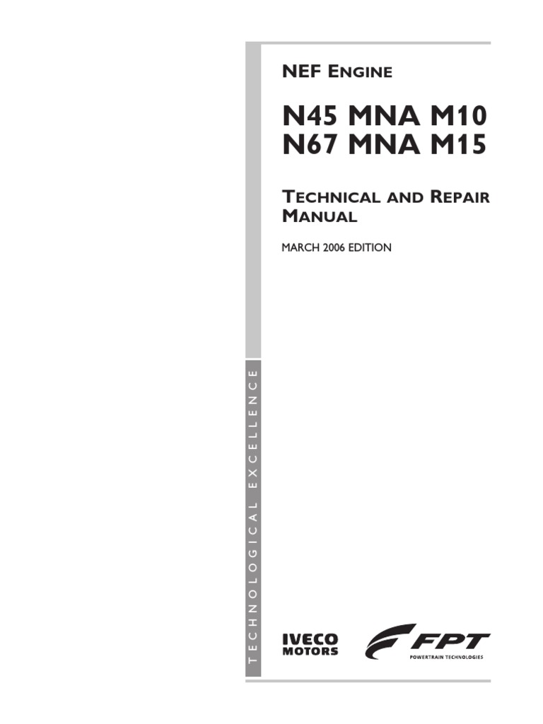 N45 Mna M10 - N67 Mna M15 | PDF | Piston | Cylinder (Engine)