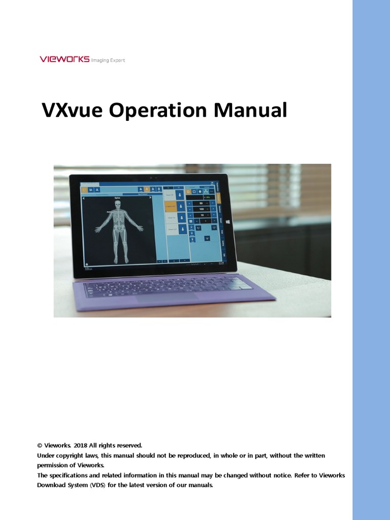 VXvue Operation Manual.V86b27 - EN | PDF | Icon (Computing) | Exposure (Photography)