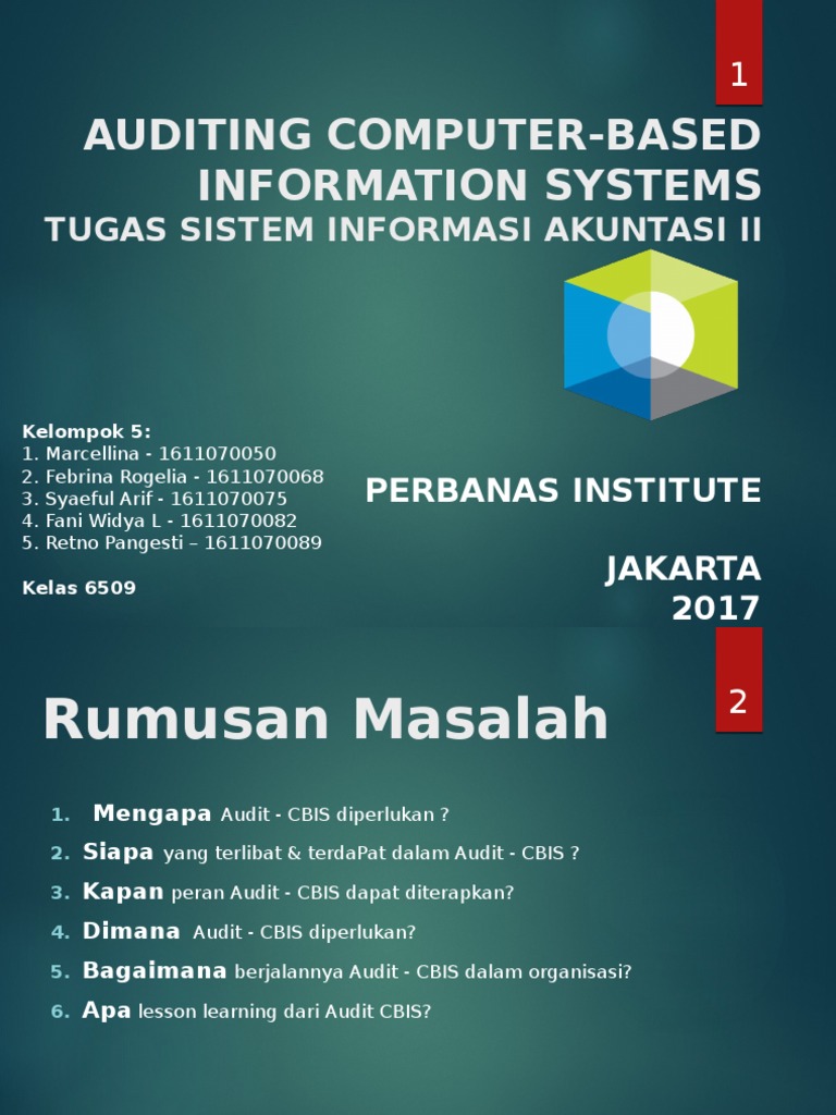 Sia Ii Audit Cbis | PDF