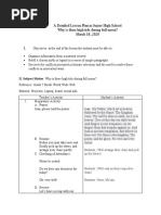 Verbal and Nonverbal Communication Lesson Plan | PDF | Nonverbal ...