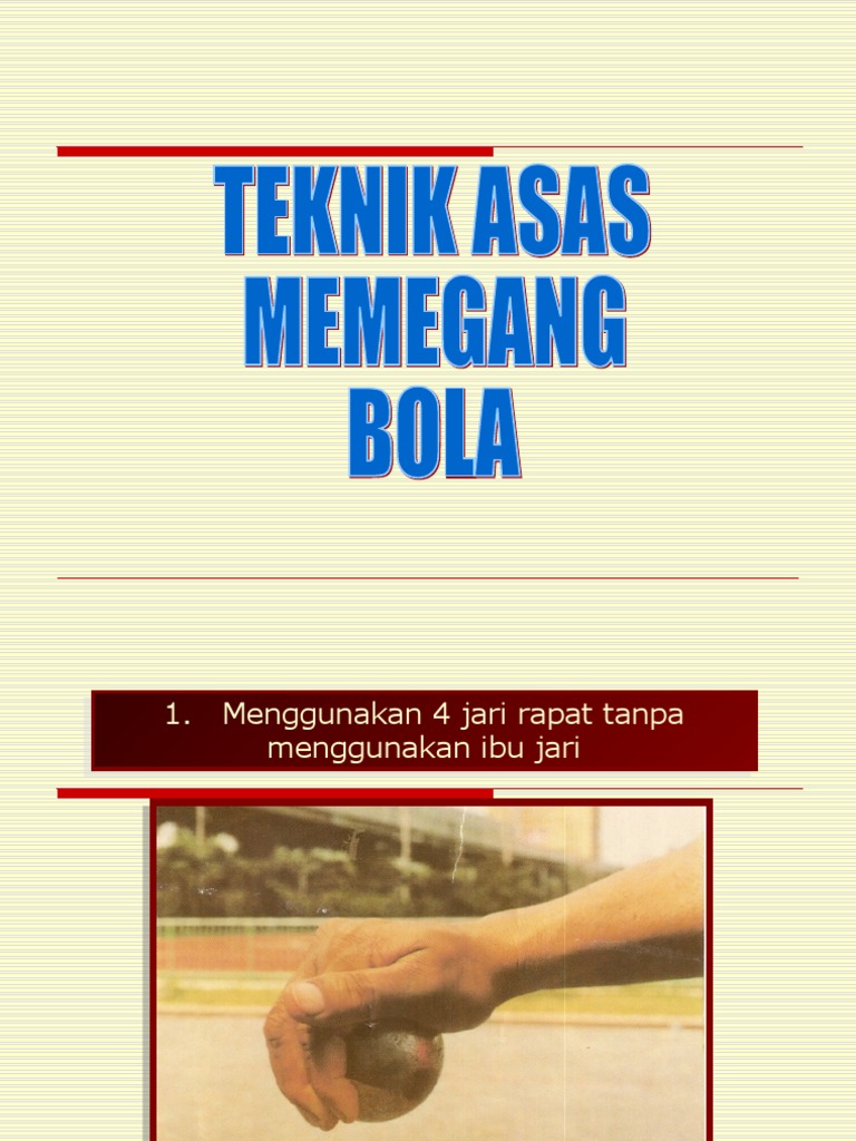 Teknik Asas Petanque | PDF
