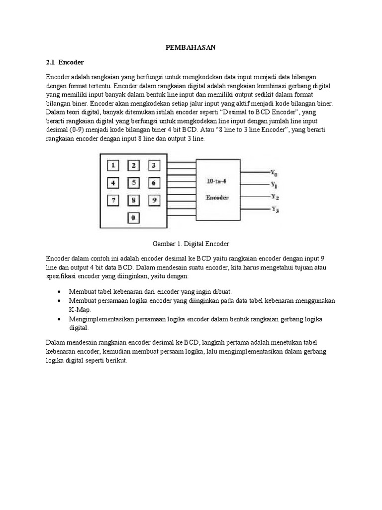 Encoder Dan Decoder | PDF