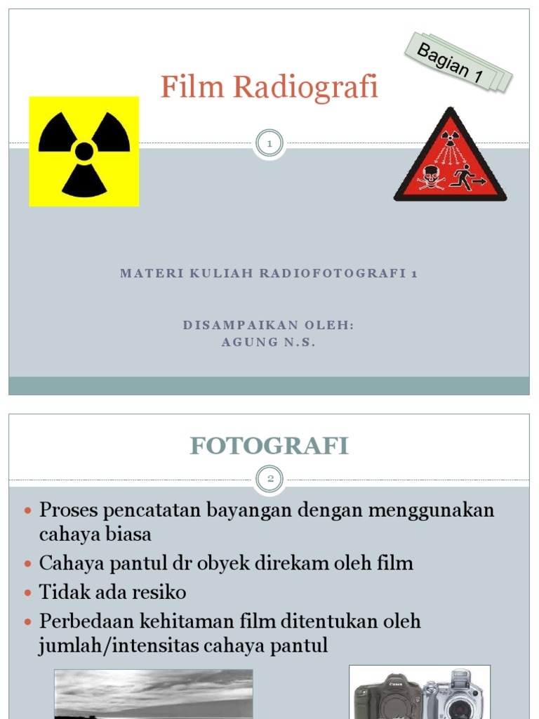 Film Radiografi Part1 | PDF