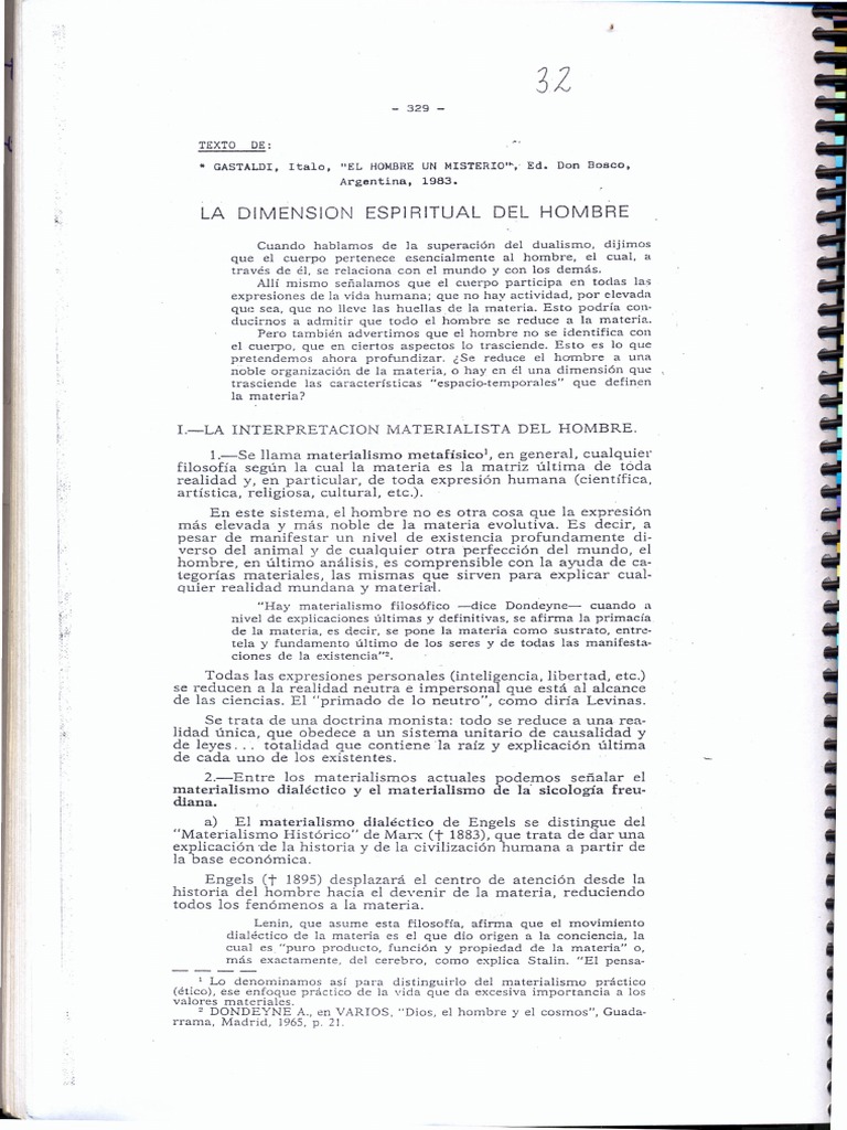 Gastaldi | PDF | Materialismo | Libertad