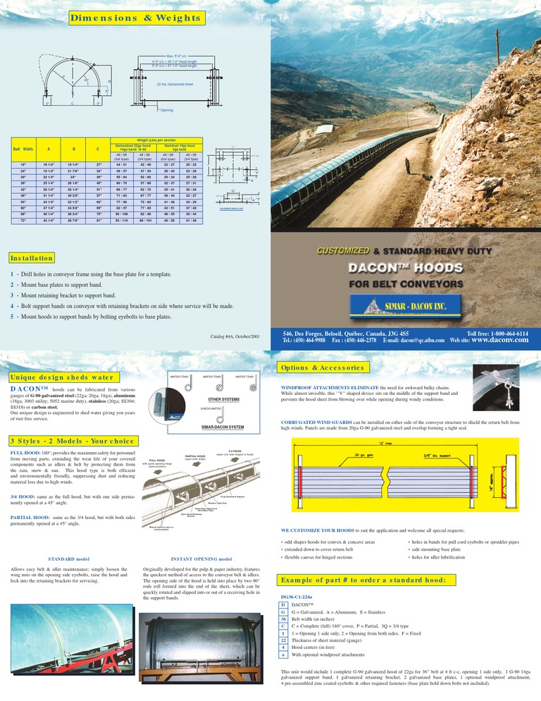 Catalogues Hoods | PDF | Galvanization | Stainless Steel