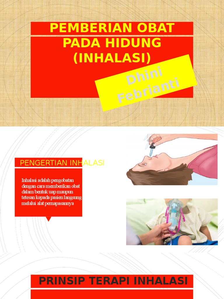 Pemberian Obat Inhalasi | PDF | Kesehatan Holistik
