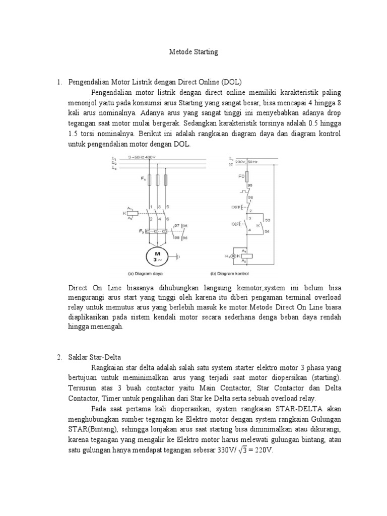 Metode Starting | PDF