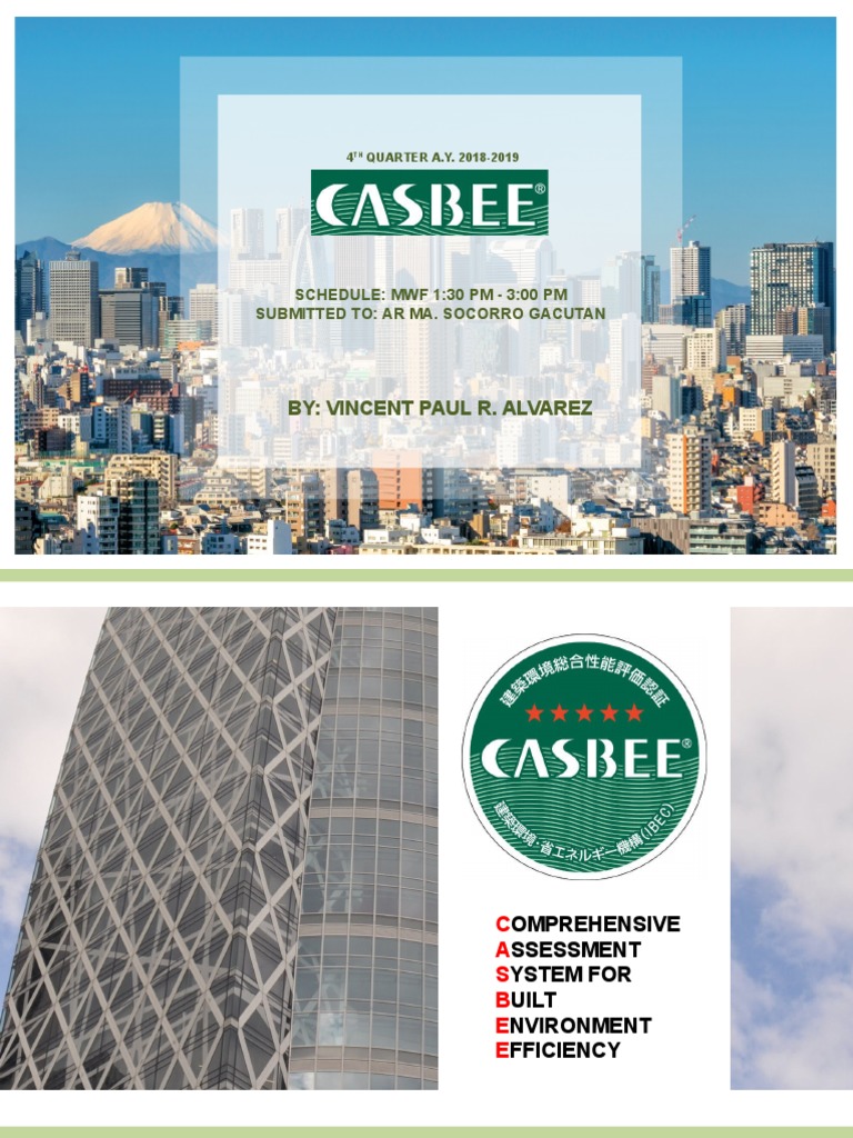 Casbee | PDF | Life Cycle Assessment | Green Building