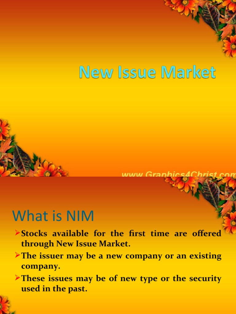 An Overview of the New Issue Market and Primary Market Process in India ...