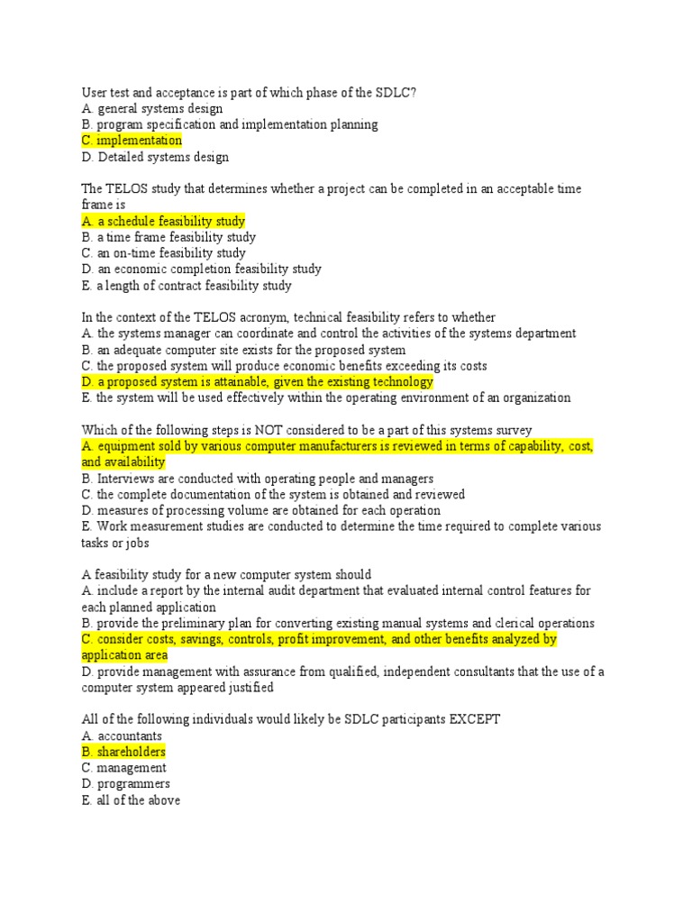 Understanding Key Concepts and Phases of the Systems Development Life ...