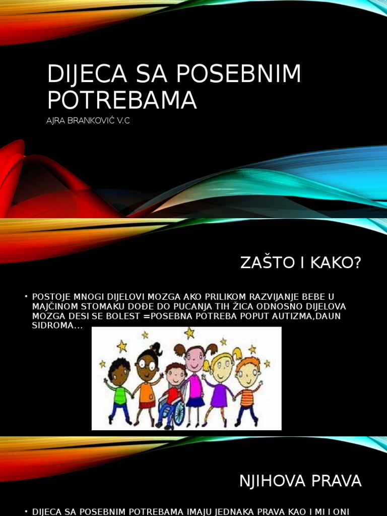 Ajra Etika Dijeca Sa Posebnim | PDF