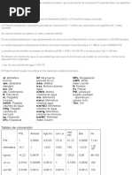 Guía de Unidades de Presión en el SI | PDF