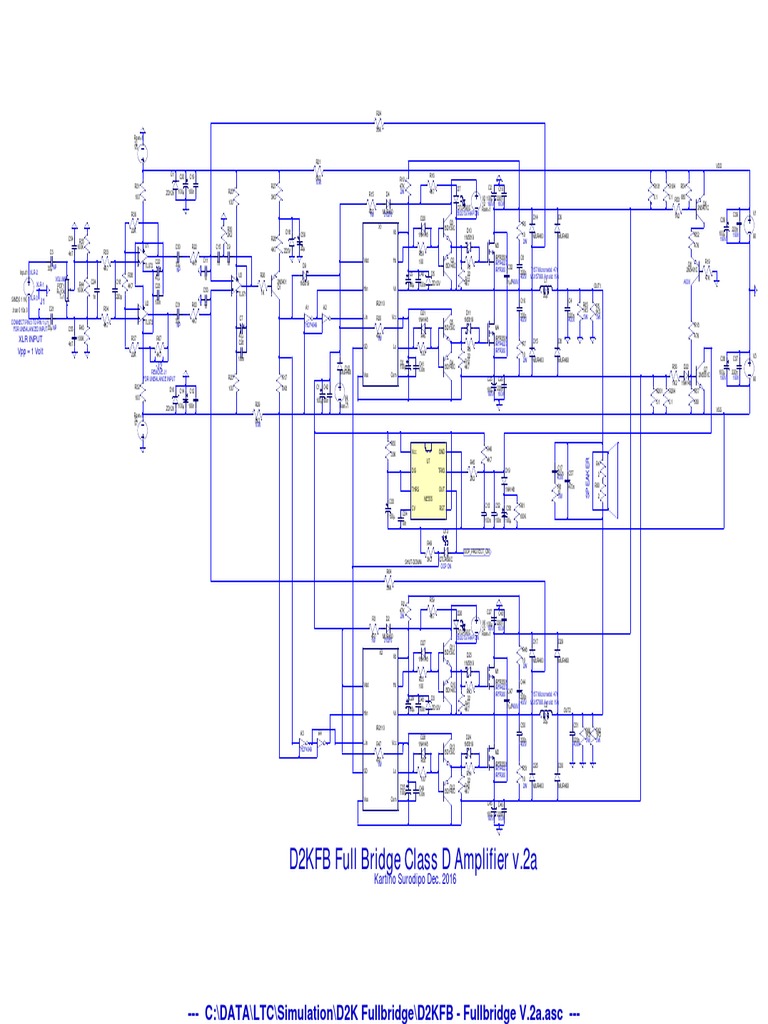 ClassD-Fullbridge V.2a PDF | PDF