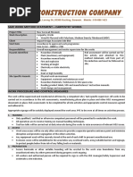 Signage Installation Method Statement | PDF | Safety | Scaffolding