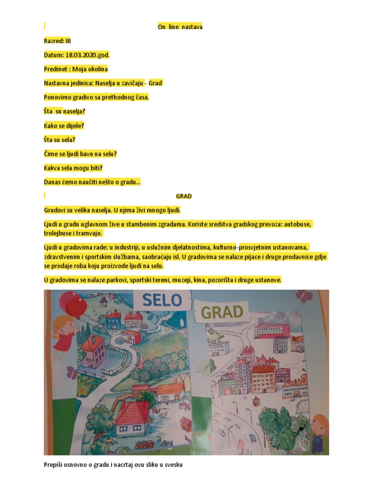 Moja Okolina 18.03.2020. Mark-Up PDF | PDF