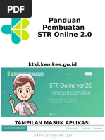 Panduan Registrasi dan Validasi STR KKI | PDF