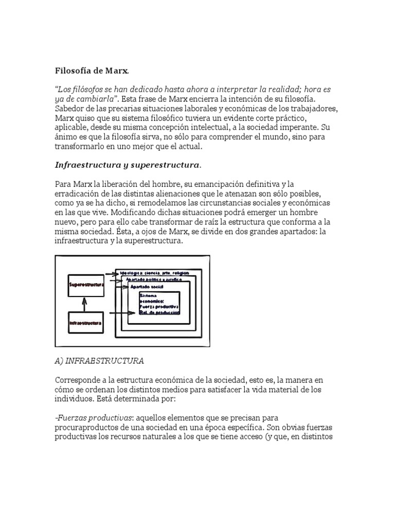 Infraestructura y Superestructura en Marx | PDF | marxismo | Ideologías