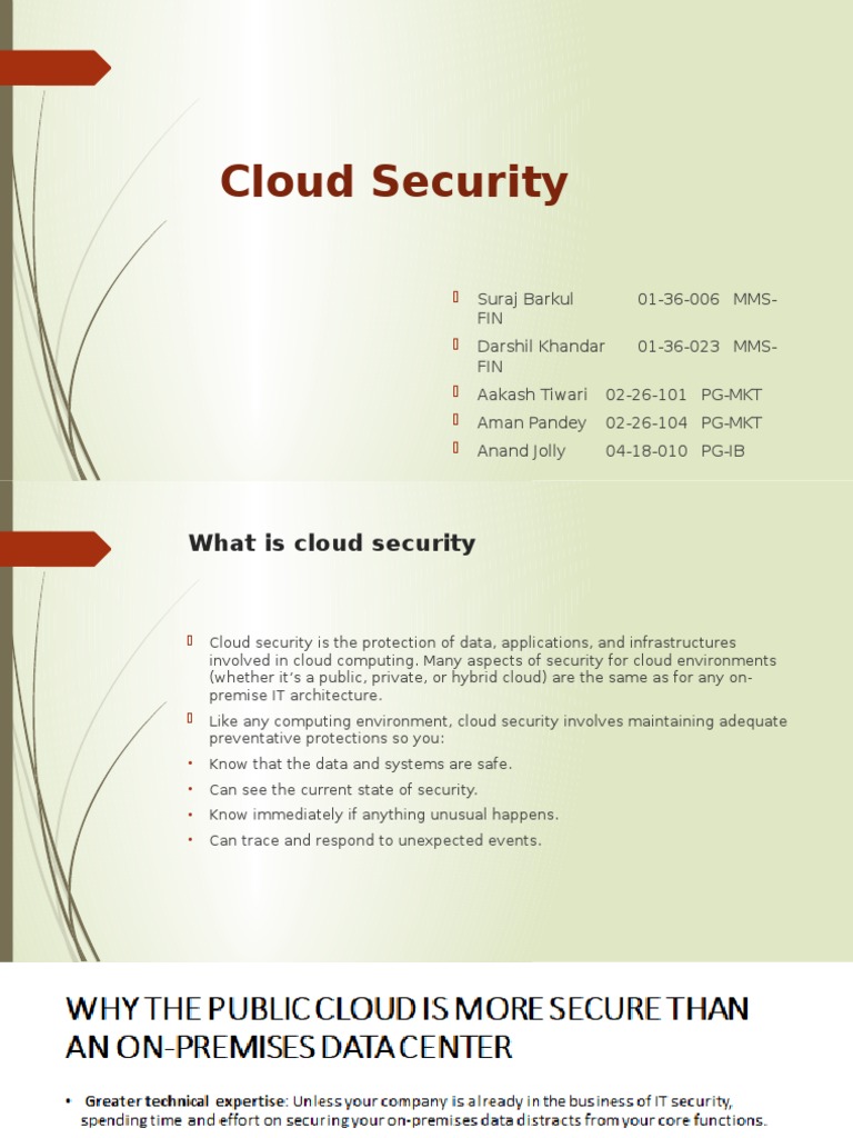 Cloud Firewall | PDF | Denial Of Service Attack | Cloud Computing