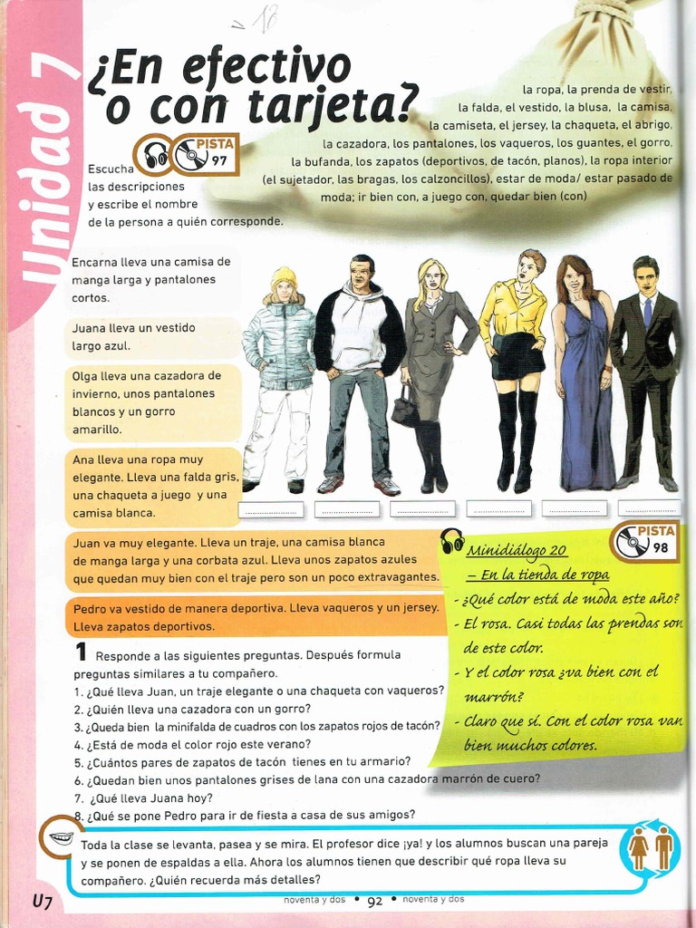 Unidad 7 Arcoiris A1 - A2 | PDF