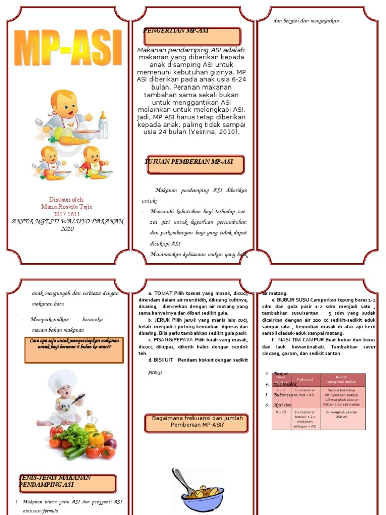 Leaflet Mpasi | PDF