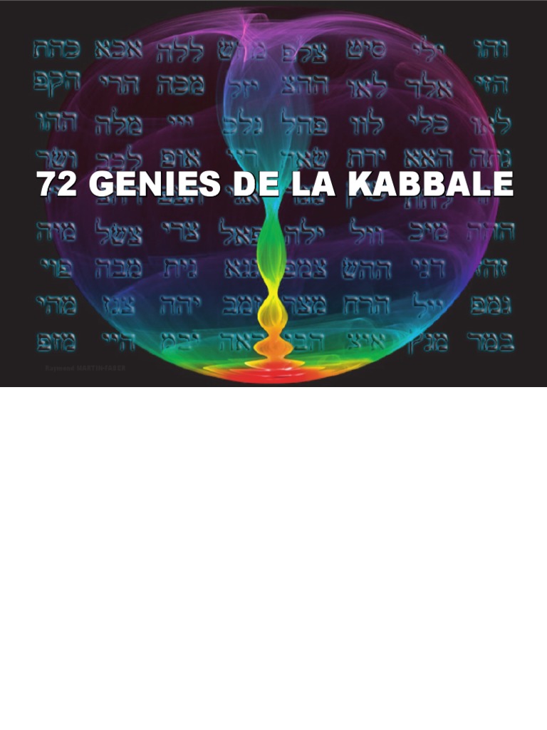 72 Génies de la Kabbale et leur Symbolique | PDF | Ange | Kabbale