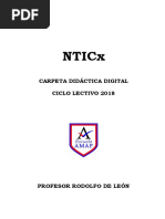 Planificacion Nticx 2025-4to Año | PDF | Tecnología de información y comunicaciones | La ...