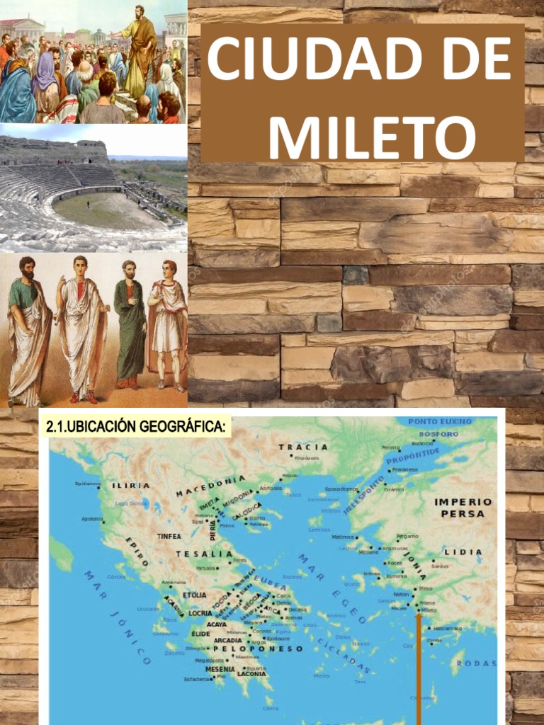 Ciudad de Mileto | Antigua Grecia | Imperio aqueménida | Prueba ...