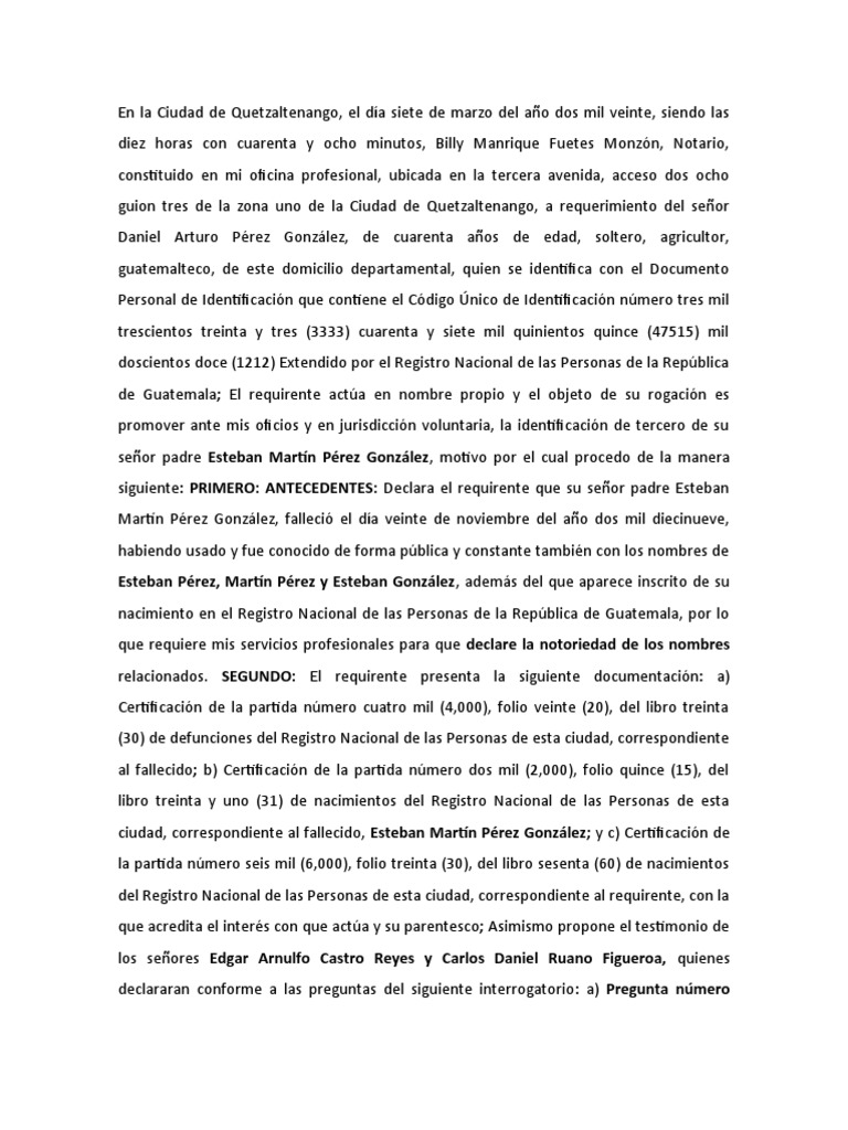 Identificación de Terceros | PDF | Gobierno