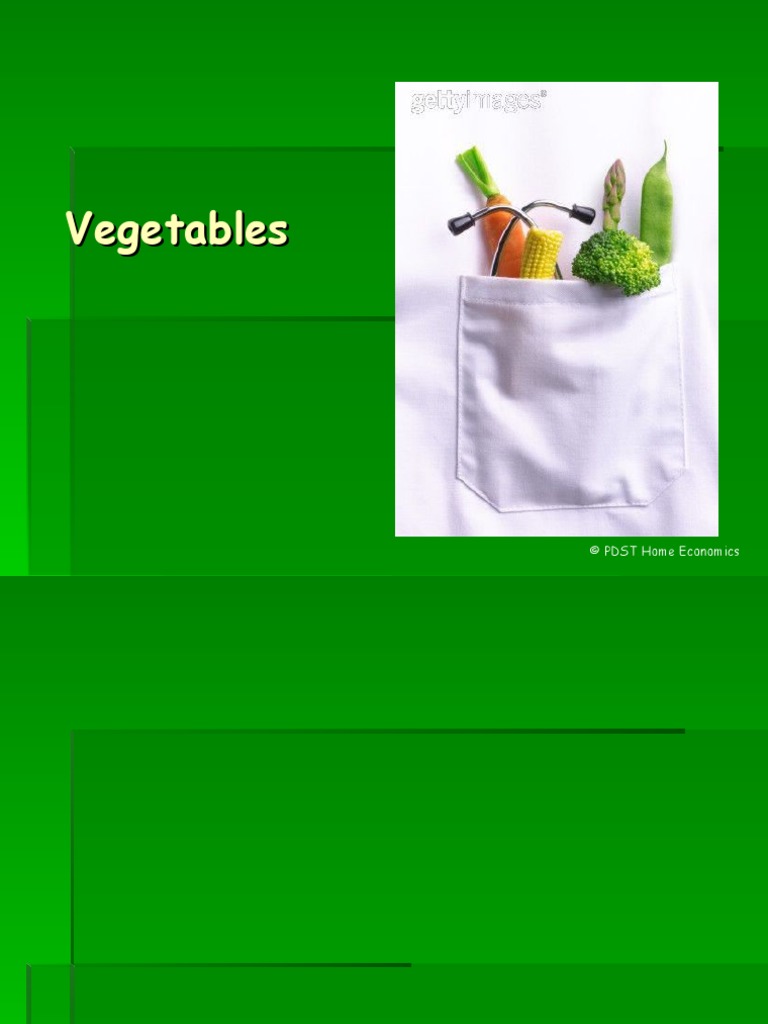 Vegetables | PDF | Vegetables | Legume