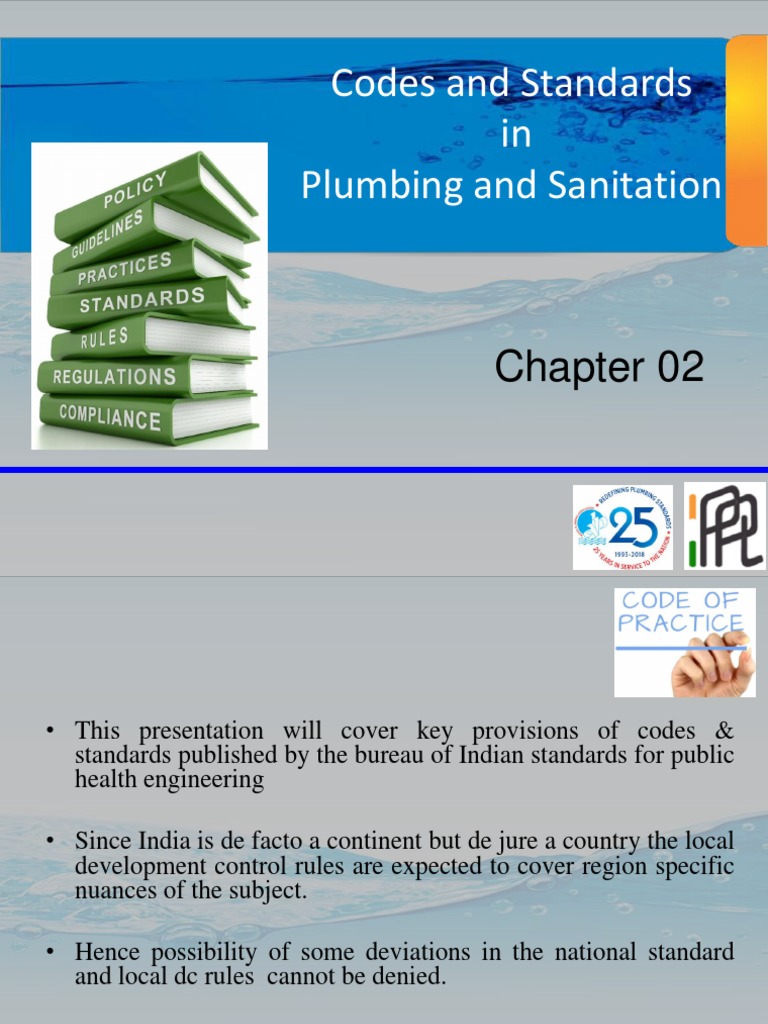 Chapter 2 - Codes and Standards PDF | PDF | Plumbing | Sanitary Sewer