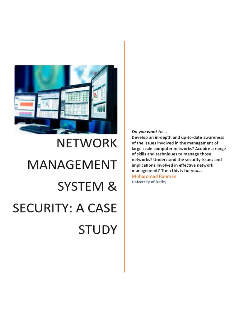Network Management System | PDF | Backup | Denial Of Service Attack