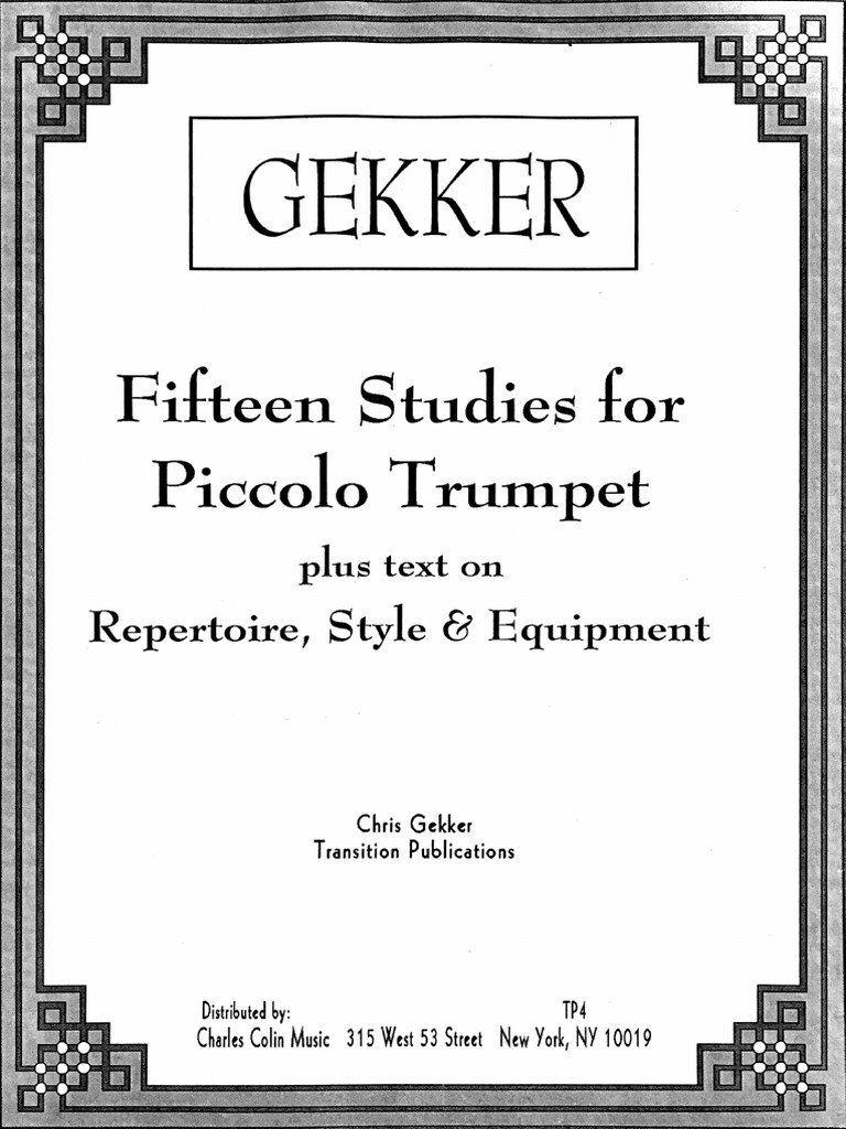 Gekker Picolo | PDF