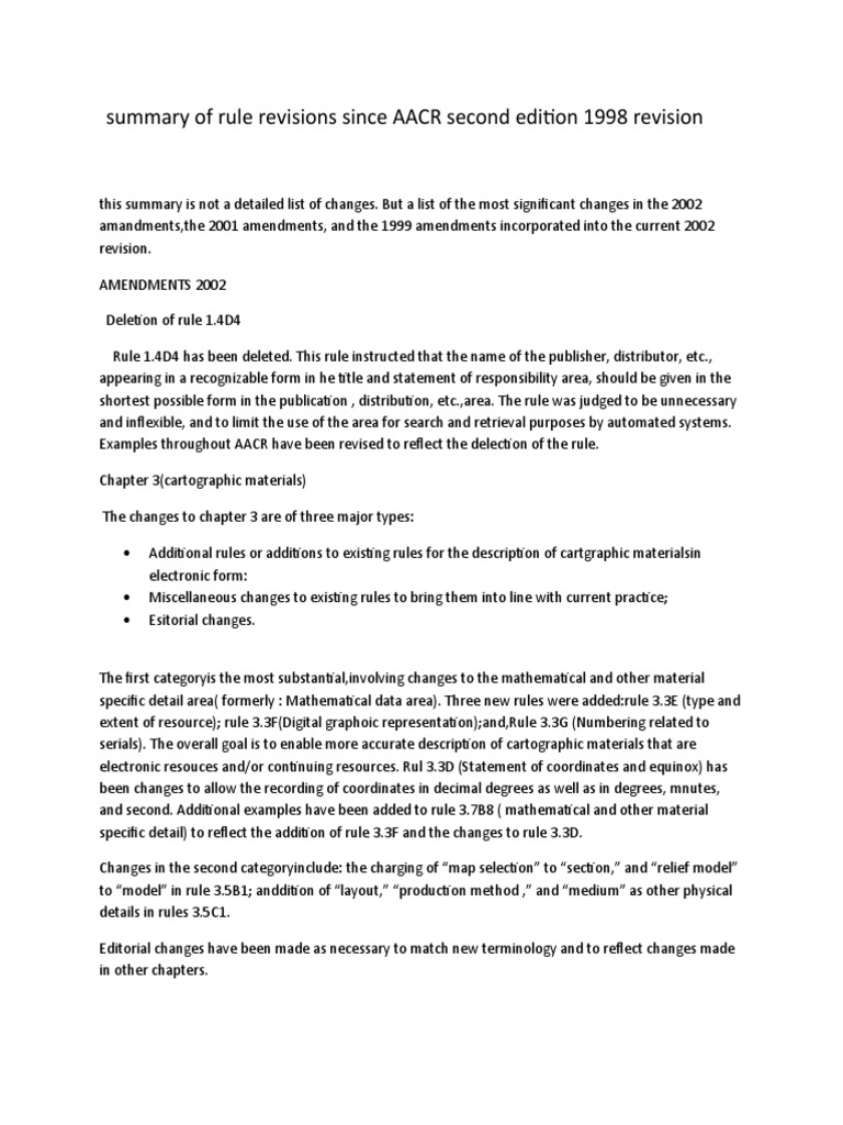 AACR1 | PDF | Cataloging | Libraries