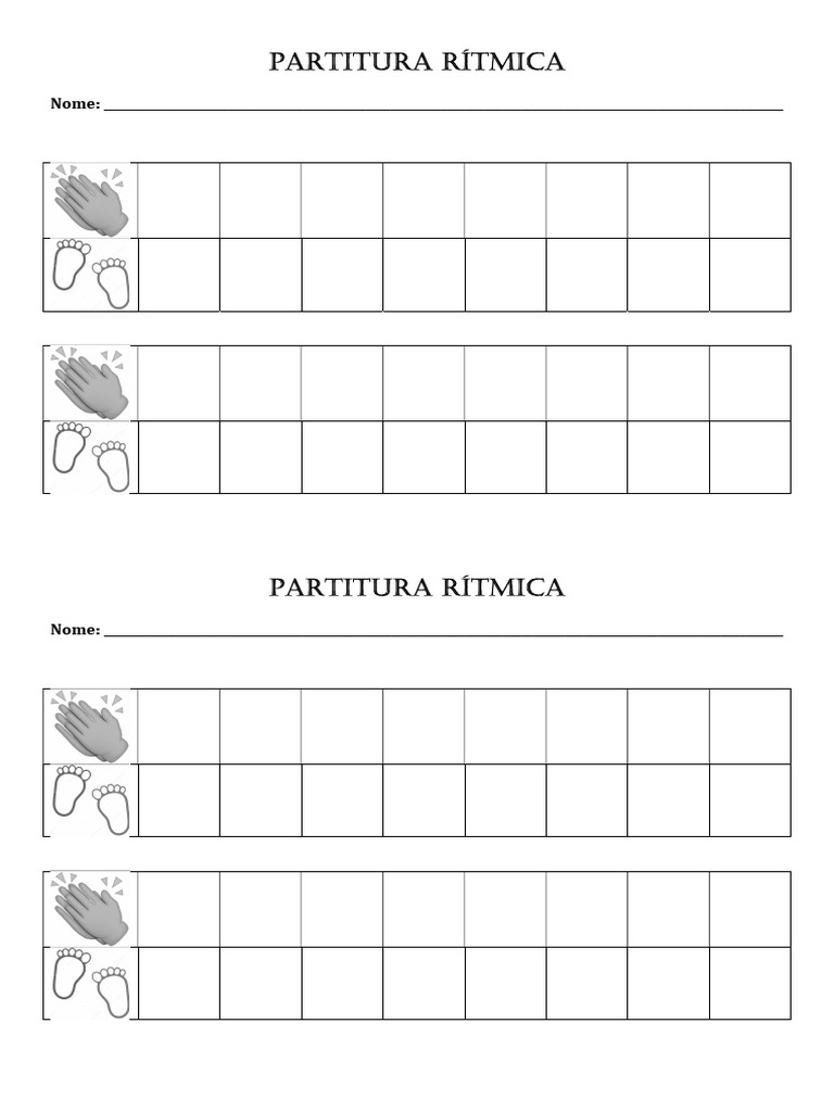 Partitura Rítmica | PDF