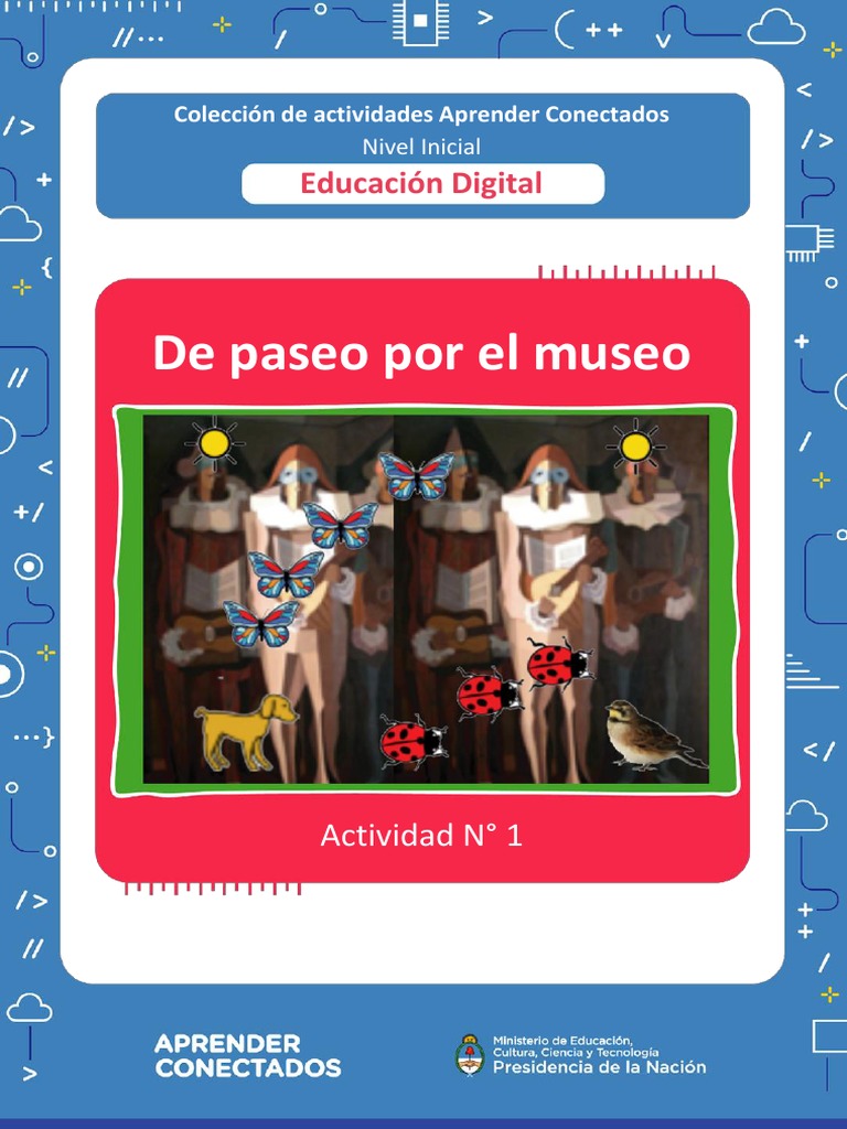 Actividad 1 de Paseo Por El Museo PDF | PDF | Educación de la primera ...