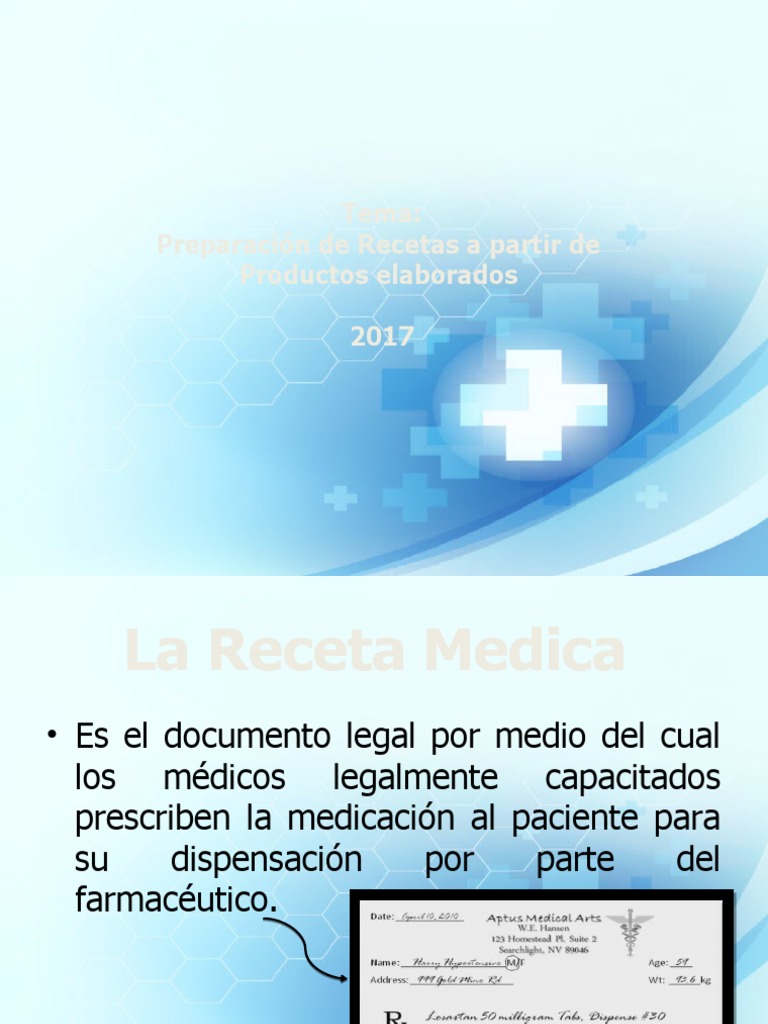 Formulacion Magistral | PDF | Prescripción médica | Medicamentos con receta