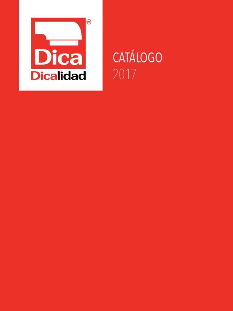 Catalogo DICA 2017 - Web | PDF | Agua | Materiales