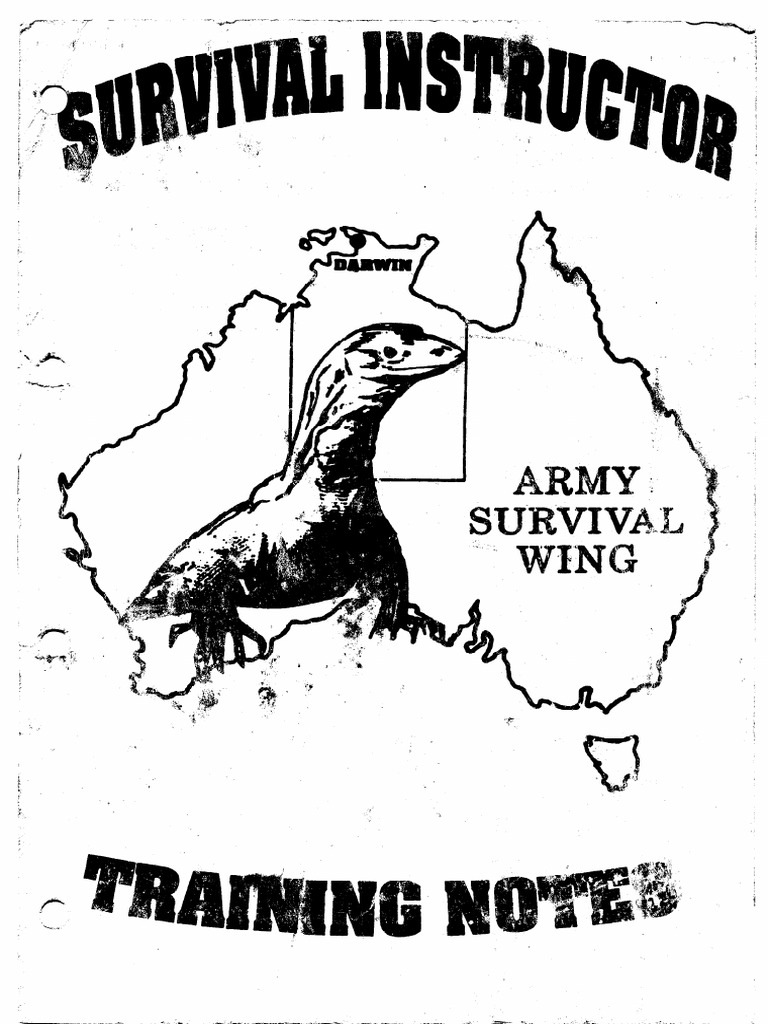 Australian Army - Survival Instructor Training Notes PDF | PDF | Knife ...