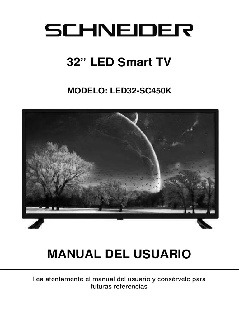 Manual de Usuario LED32-SC450K | PDF | Control remoto | Hdmi