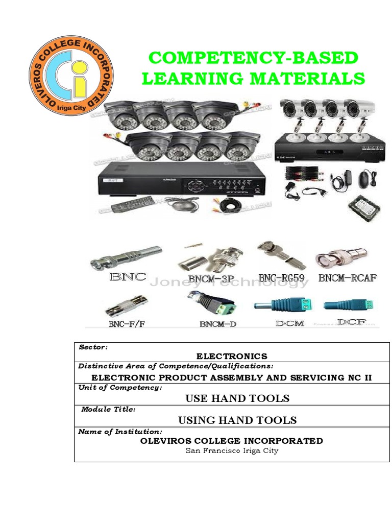 5 Yoyoy 2 - CBLM COMMON USING HAND TOOLSfinal | PDF | Personal ...