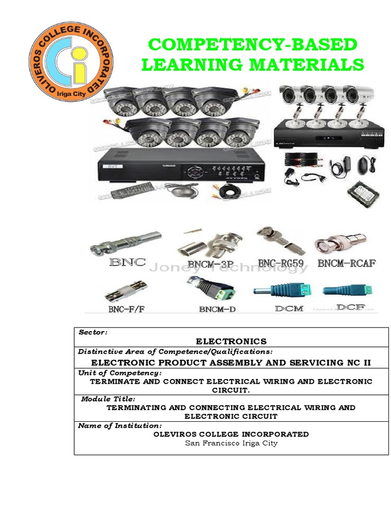 6 Yoyoy 2 - Common CBLM TERMINATE AND CONNECT ELECTRICAL WIRING AND ...