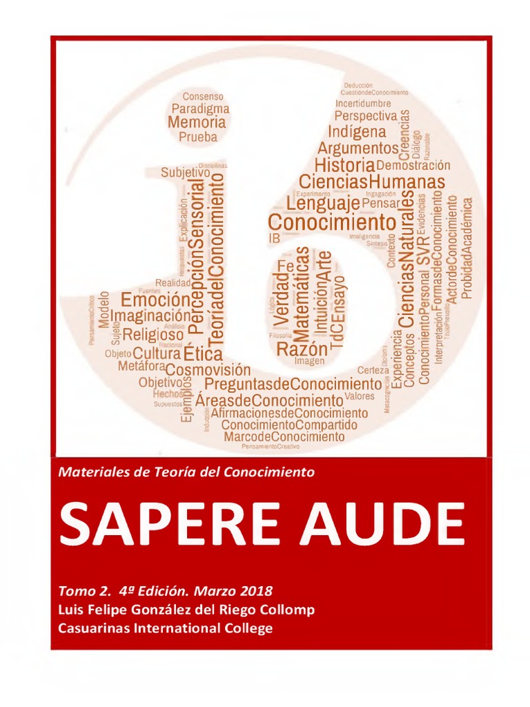 01 - Sapere Aude Tomo II PDF | PDF | Conocimiento | Pensamiento crítico