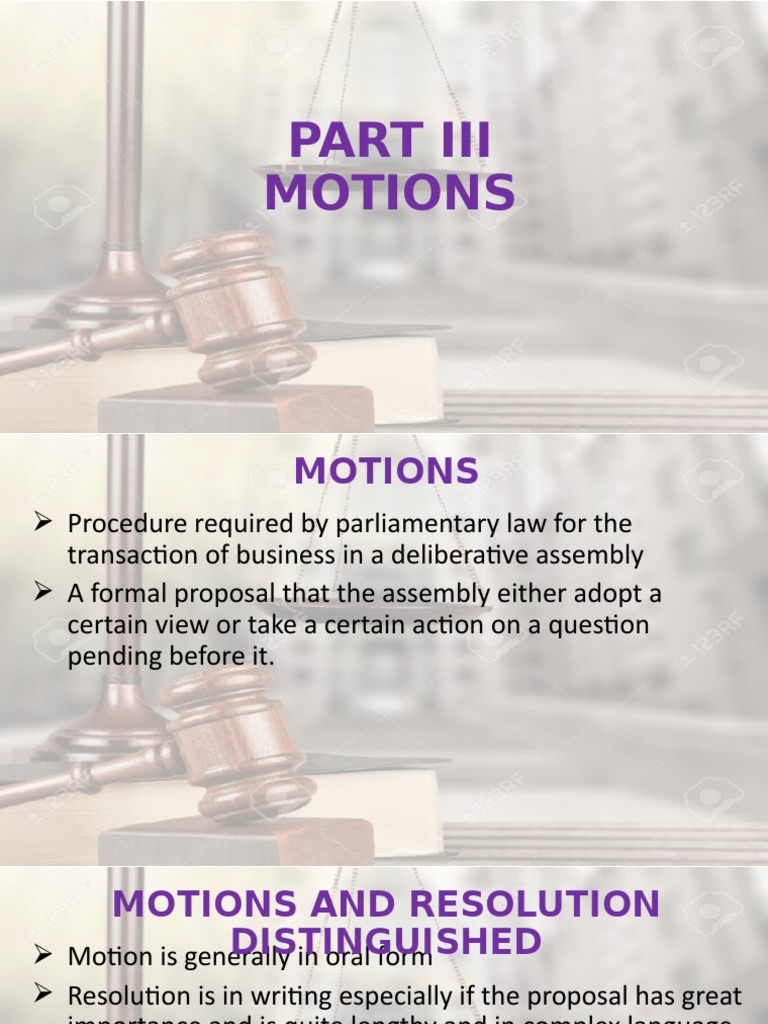 Part Iii Parpro | PDF | Group Decision Making | Meetings