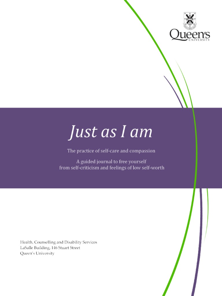 Just As I Am Workbook | PDF | Compassion | Subjective Experience