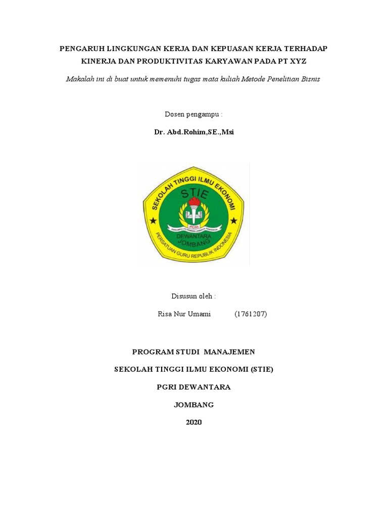 BAB II (Risa Nur Umami 1761207) | PDF