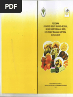 Konversi Berat Makanan Matang-Mentah | PDF
