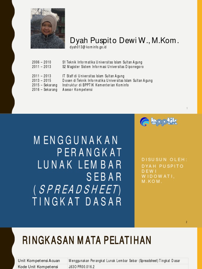 04.menggunakan Perangkat Lunak Lembar Sebar (Spreadsheet) Tingkat Dasar ...