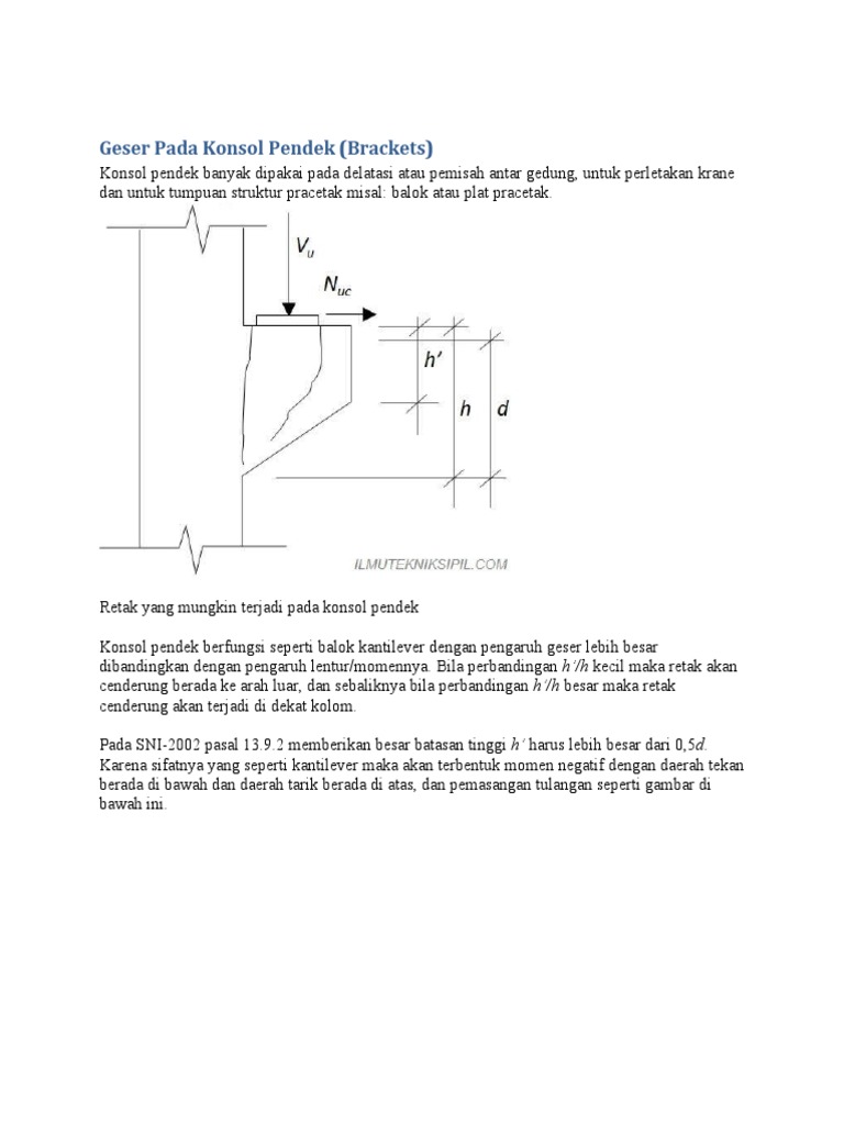 Geser Pada Konsol Pendek | PDF | Sains & Matematika