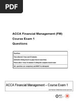 ACCA - F5 - Performance Management Solved Past Papers (02-08) | PDF ...